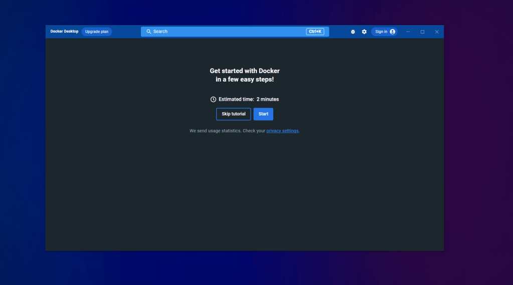 Run Docker on Windows with Docker Desktop – Greyson's Tech Blog